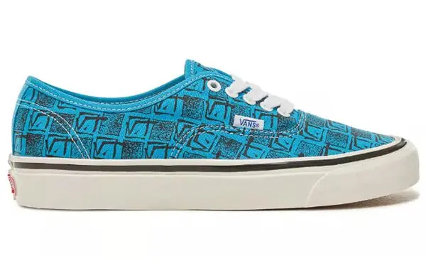 VANS Authentic 44 Dx Anaheim Factory "bright Blue - Blue/black