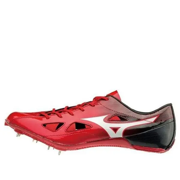 Mizuno Geo Silencer 9 Track Spikes - Black/red