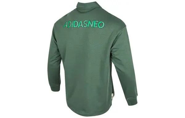 Adidas Neo U Jf Ss Long Sleeves Polo Shirts 'grean