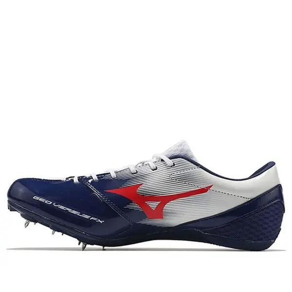 Mizuno Geo Versus Fx Track Spikes - White/blue/red