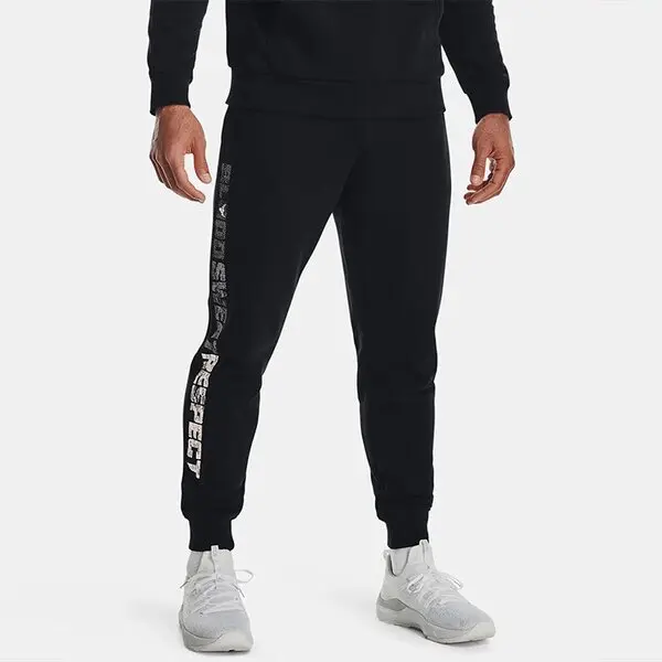 Under Armour Project Rock Rival Fleece Joggers 'black