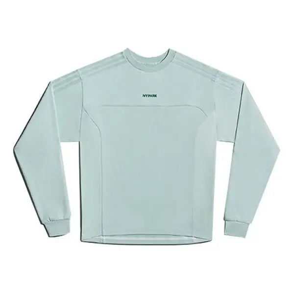Adidas Originals X Ivy Park Crossover Alphabet Embroidered Crewneck Sweatshirt - Mintgreen