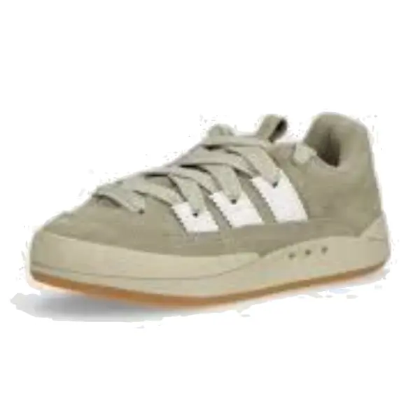 Adidas Adimatic Silver Pebble Sneakers - Olive Green