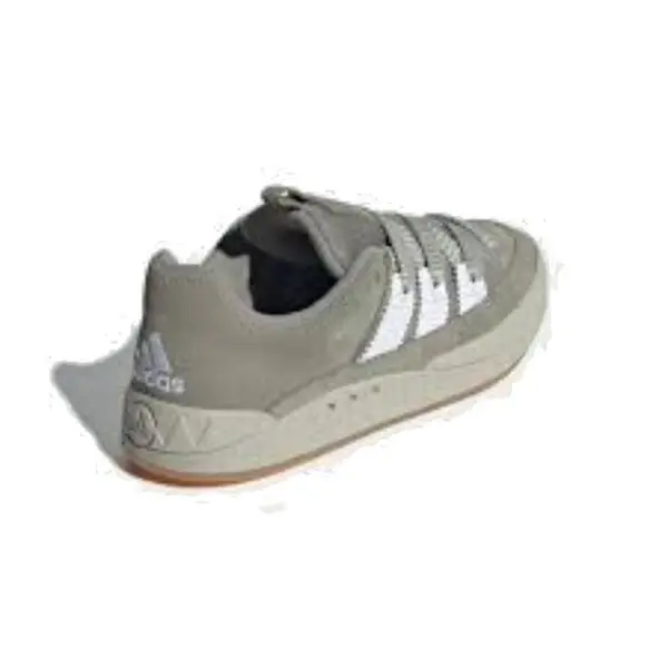 Adidas Adimatic Silver Pebble Sneakers - Olive Green