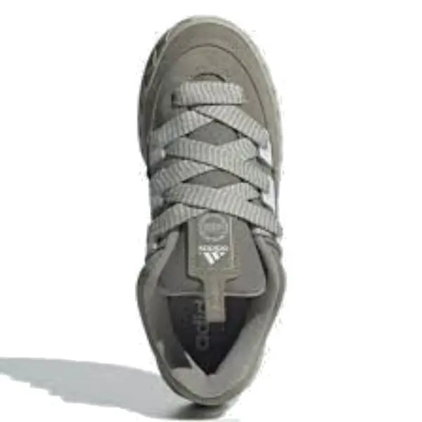 Adidas Adimatic Silver Pebble Sneakers - Olive Green
