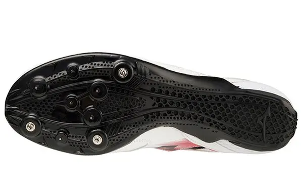 Mizuno Geo Silencer Fx Athletic Spikes - White/red