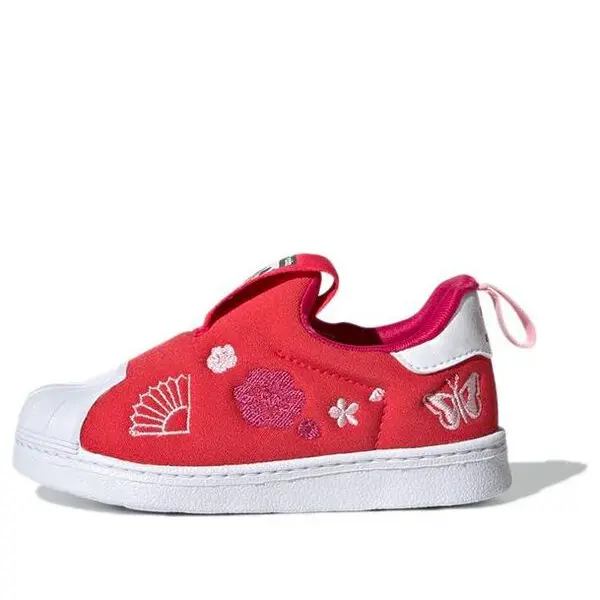 Adidas Disney X Originals Superstar 360 Slip-on Sneakers - Red