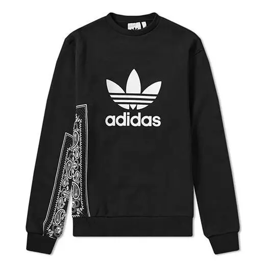 Adidas Originals Round Neck Pullover - Black