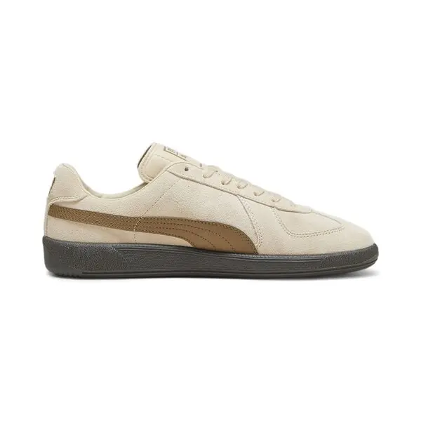PUMA Army Trainer Suede Sneakers - Beige/chocolate Brown