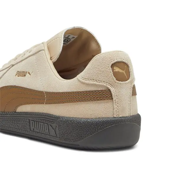 PUMA Army Trainer Suede Sneakers - Beige/chocolate Brown