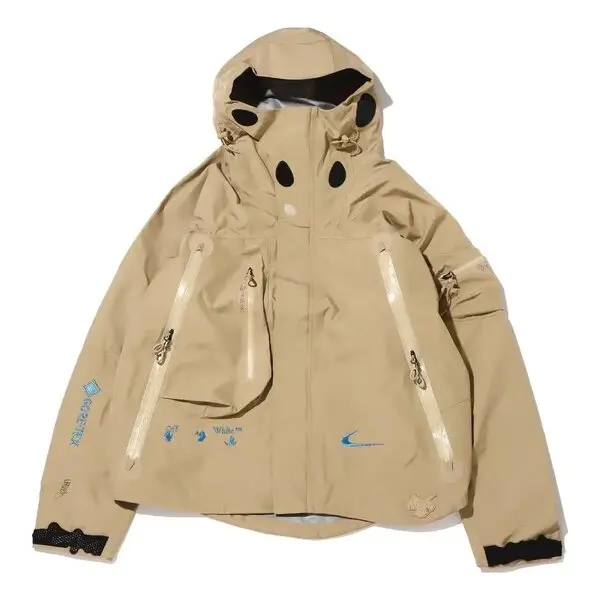 Nike X Off-white Gore-tex Jacket - Khaki
