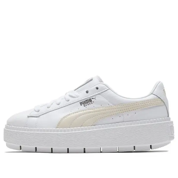PUMA Suede Platform Trace Animal Sneakers - White
