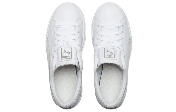 PUMA Suede Platform Trace Animal Sneakers - White
