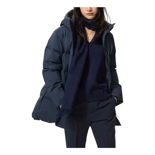 Uniqlo Seamless Down Short Coat With Hood