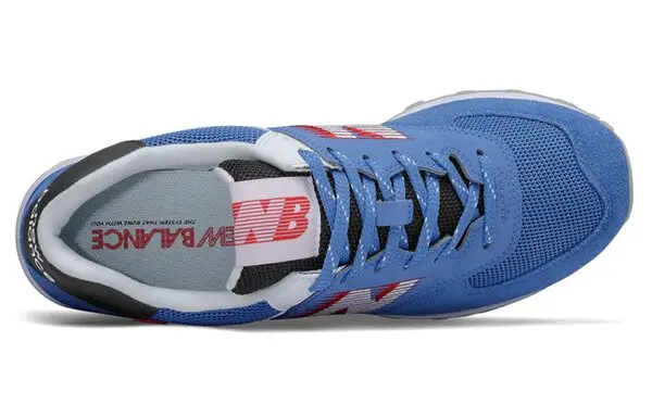NEW BALANCE 574 Athletic Sneakers - Bluered