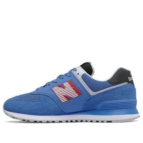 NEW BALANCE 574 Athletic Sneakers - Bluered