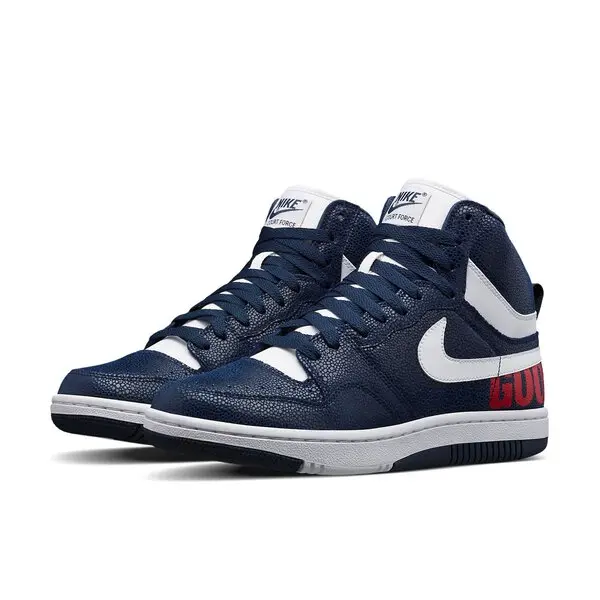 Nike Fragment Design X Goodenough X Nikelab Court Force High Top Sneakers - Blue/white