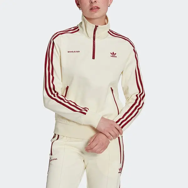 Adidas X Sporty & Rich Half-zip Track Jacket