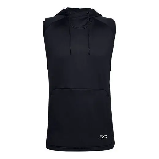 Under Armour Curry Sleeveless Hoodie - Black