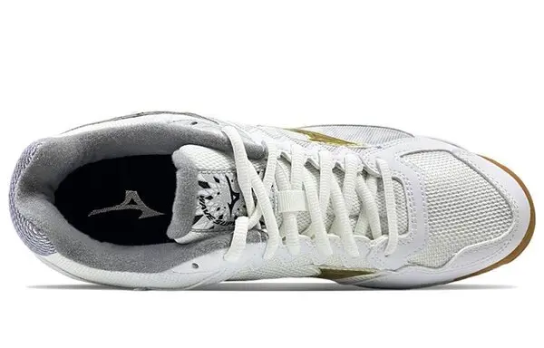 Mizuno Wave Supersonic Cn Sneakers - White/gold