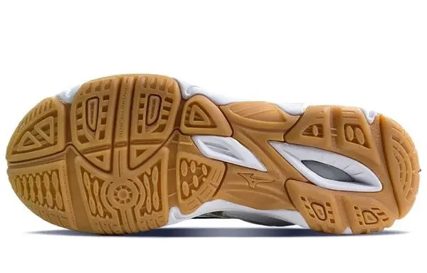 Mizuno Wave Supersonic Cn Sneakers - White/gold