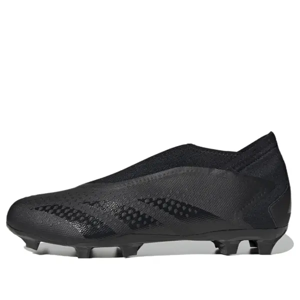 Adidas Predator Accuracy.3 Fg Football Boots - Core Black/core Black/cloud White
