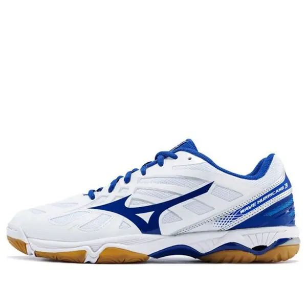 Mizuno Wave Hurricane 3 Performance Footwear - White/blue
