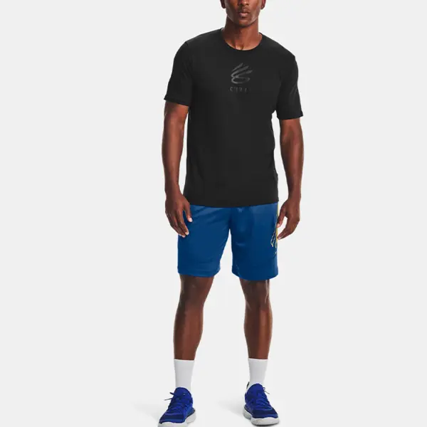 Under Armour Curry Logo Printing T-shirt - Black