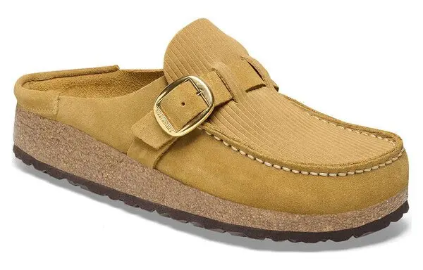 BIRKENSTOCK Buckley Suede Embossed Corduroy Clog