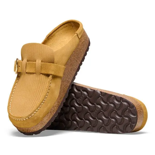 BIRKENSTOCK Buckley Suede Embossed Corduroy Clog