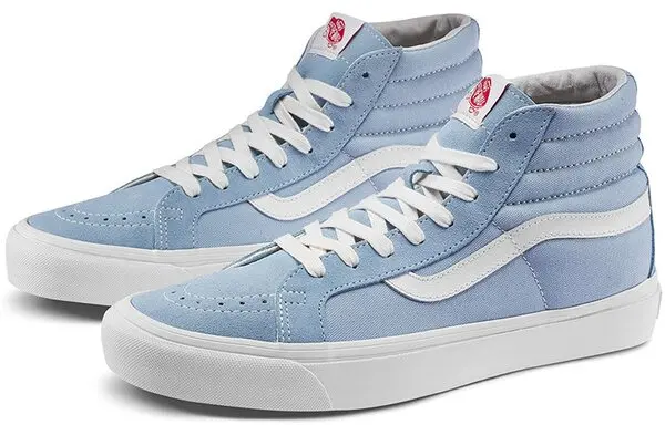 VANS Og Sk8-hi Lx Suede/canvas High-top Sneakers - Blue