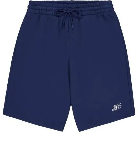 NEW BALANCE Nb Logo Cotton Short Asia Sizing - Blue