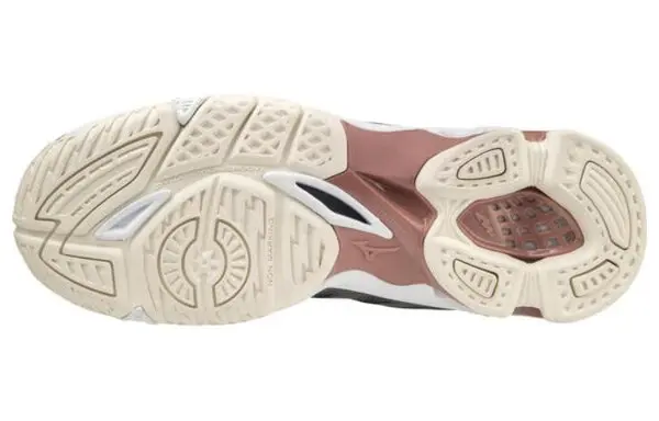 Mizuno Wave Voltage Athletic Shoes - Grey/pink