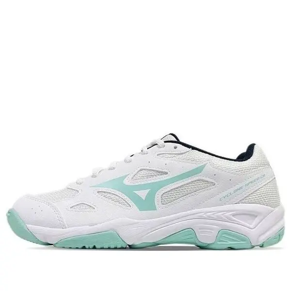 Mizuno Cyclone Speed Athletic Sneakers - White/black/blue