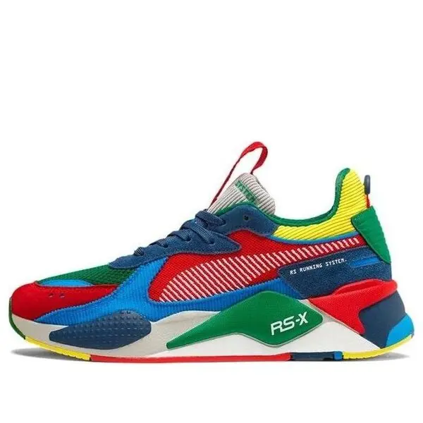 PUMA Rs-x 'market Multi' Sneakers - Blue/green/red