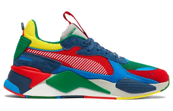 PUMA Rs-x 'market Multi' Sneakers - Blue/green/red