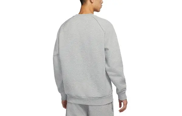 Nike Af-1 Pattern Splicing Fleece Knit Pullover