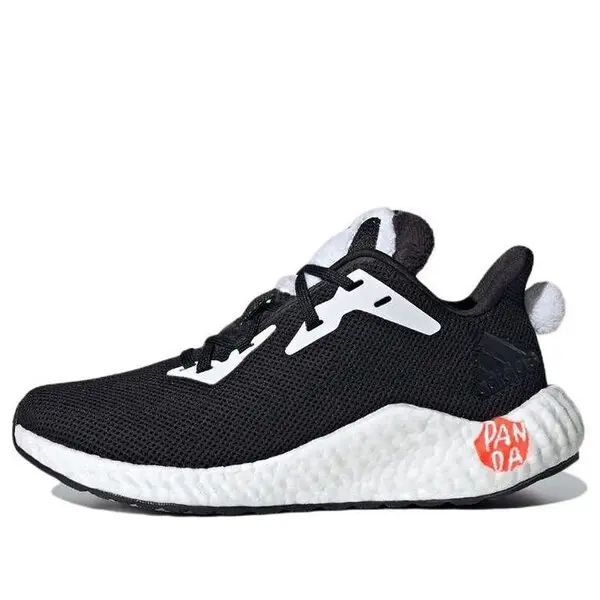 Adidas Alphaboost "panda" Running Shoes - Black