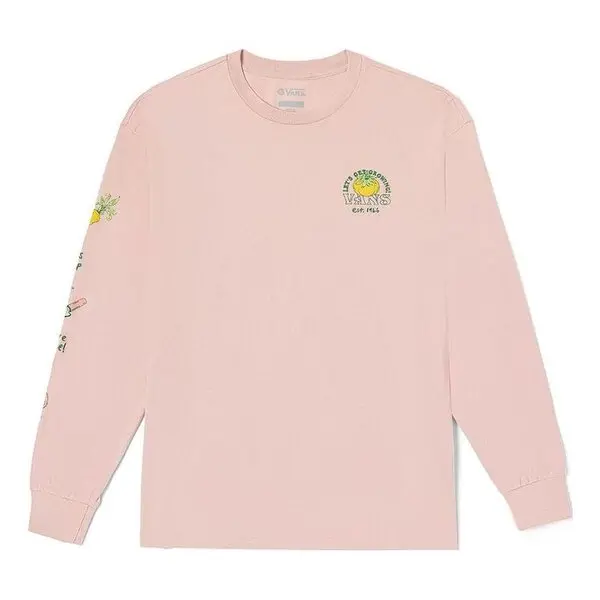 VANS Growth Garden Long Sleeve T-shirt - Pink