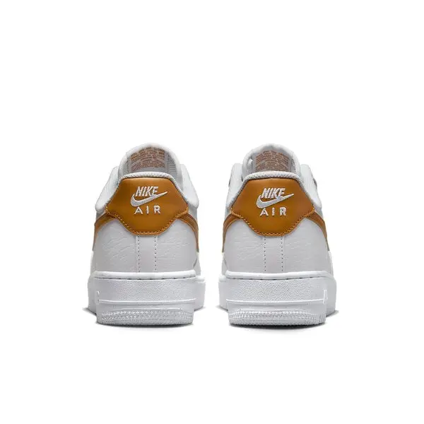 Nike Force 1 Low '07 Next Nature Sneakers - White/gold