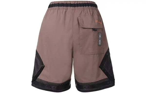 JORDAN X Paris Saint-germain Series Splicing Mesh Drawstring Sports Shorts