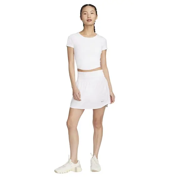 Nike Dri-fit Cropped T-shirt - White