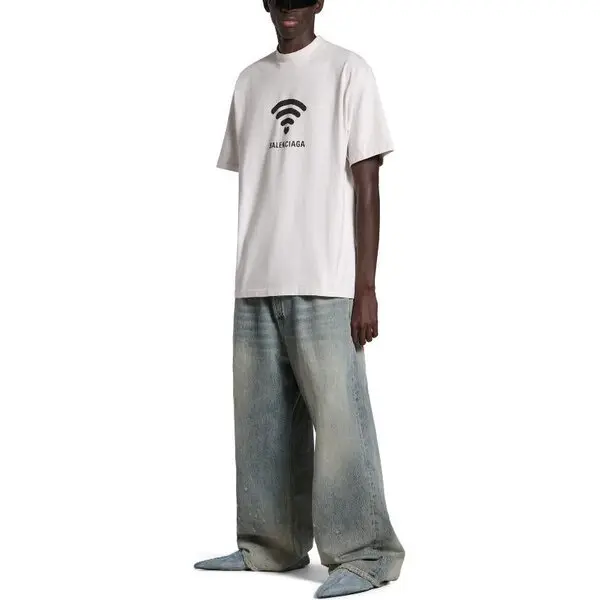 Balenciaga Lo_ve T-shirt 'off White