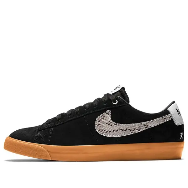 Nike Blazer Low Sb 'snakeskin' X Wacko Maria - Black