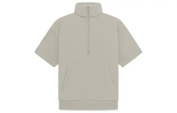 Fear Of God Drop2 Ss23 3/4 Sleeve Half Zip Pullover