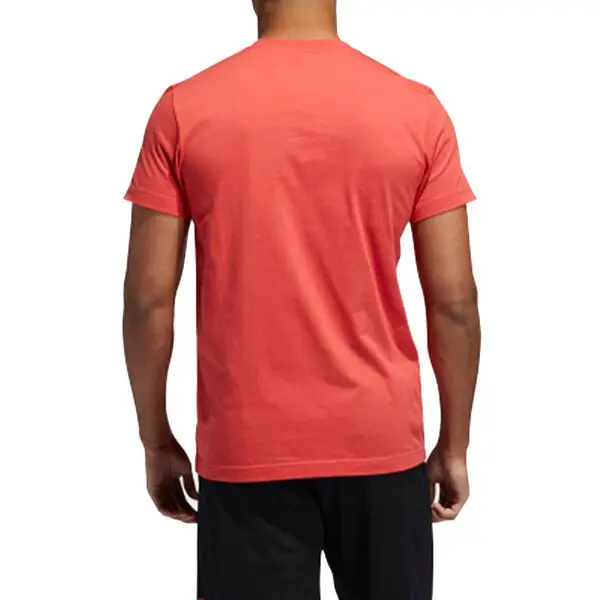 Adidas Basketball Sports Short Sleeve - Red