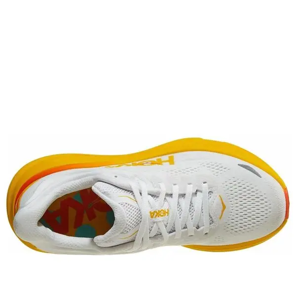 Hoka One One Bondi Sneakers - White/orange