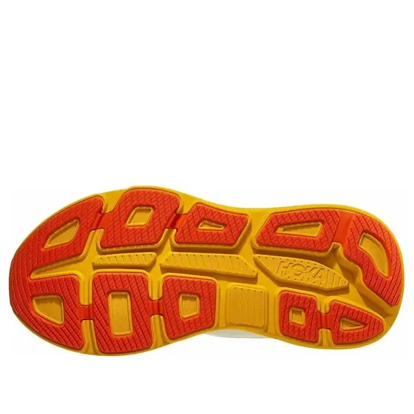 Hoka One One Bondi Sneakers - White/orange