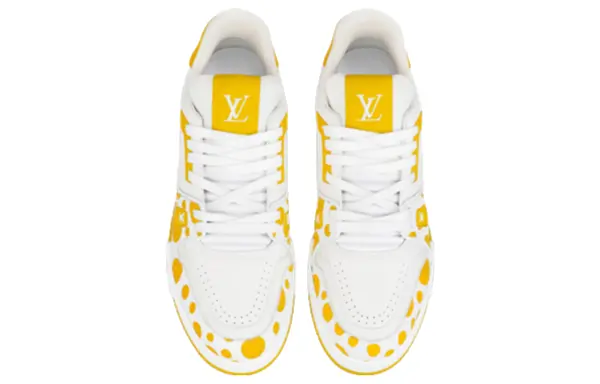 LOUIS VUITTON X Yayoi Kusama High Top Sneakers