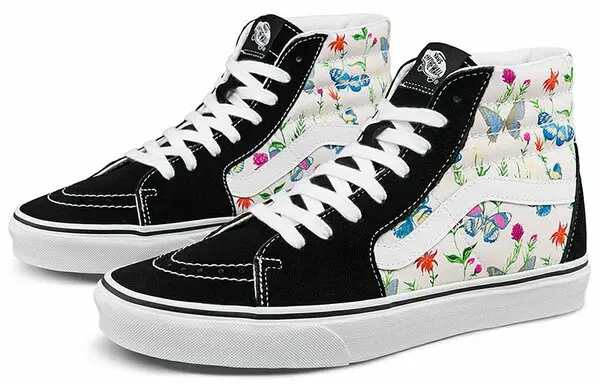 VANS Sk8-hi High-top Sneakers - Black/white